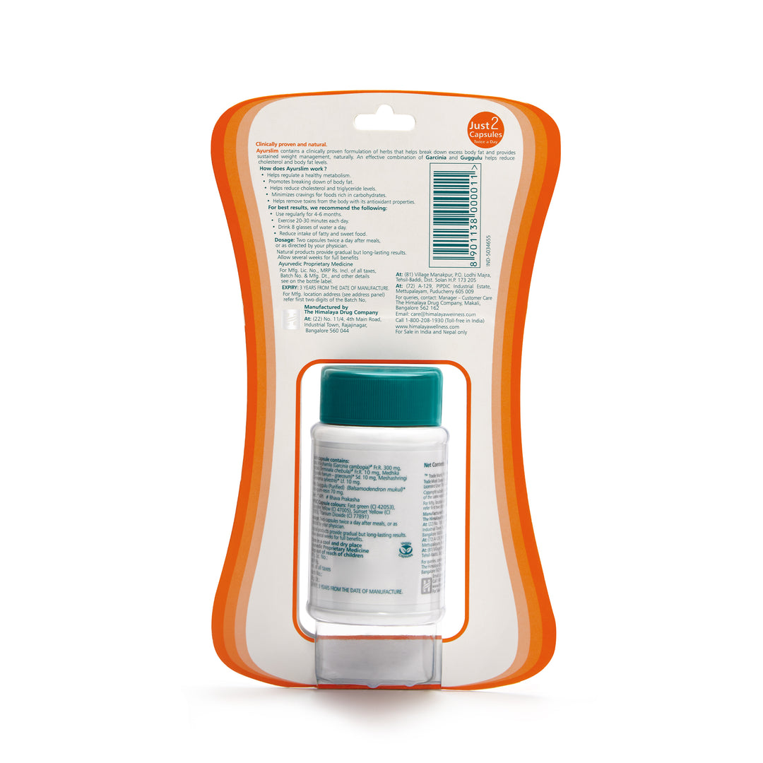 Himalaya Ayurslim Capsules – Himalaya Wellness (India)