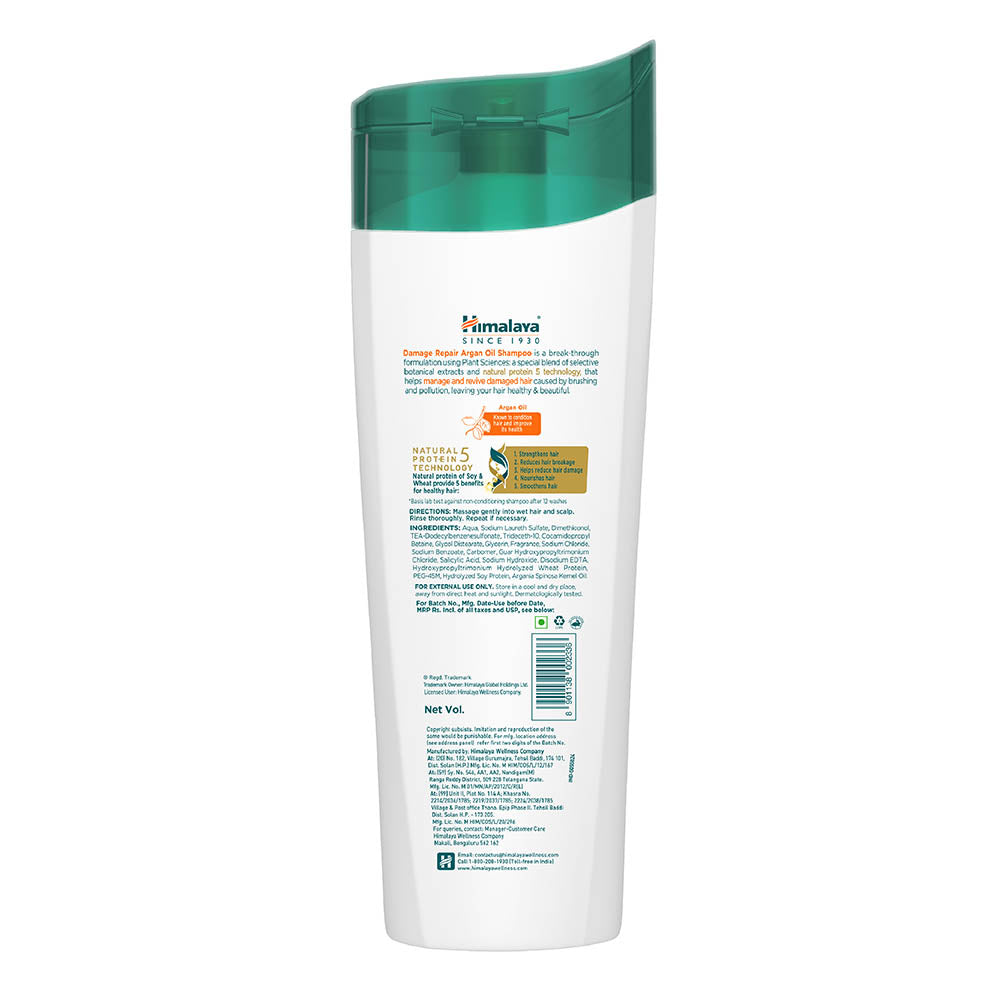 Buy Himalaya Damage Repair Argan Oil Shampoo 180ml, 340ml – Himalaya ...
