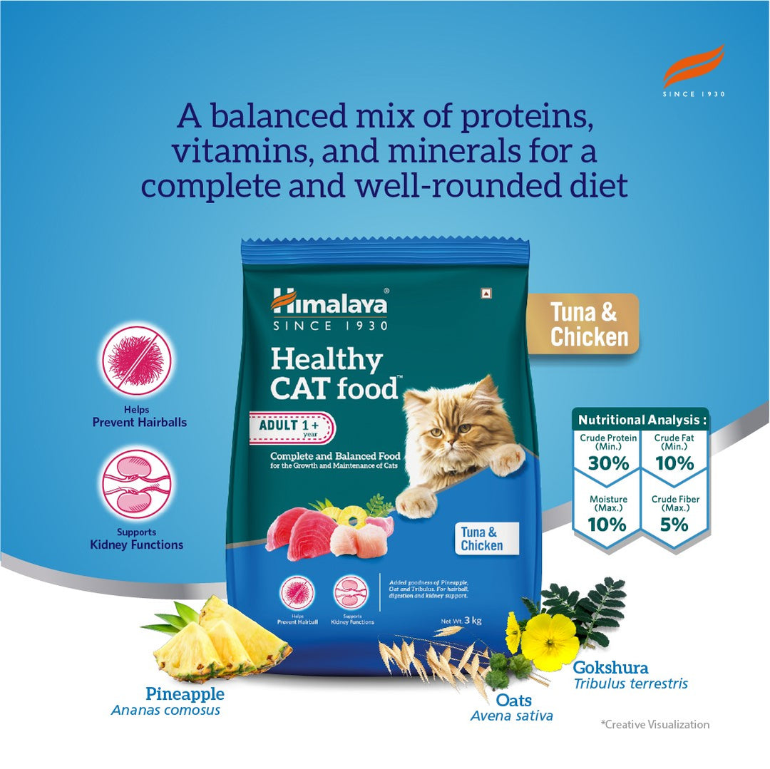 Himalaya Healthy CAT food Adult - Tuna and Chicken – Himalaya Wellness ...