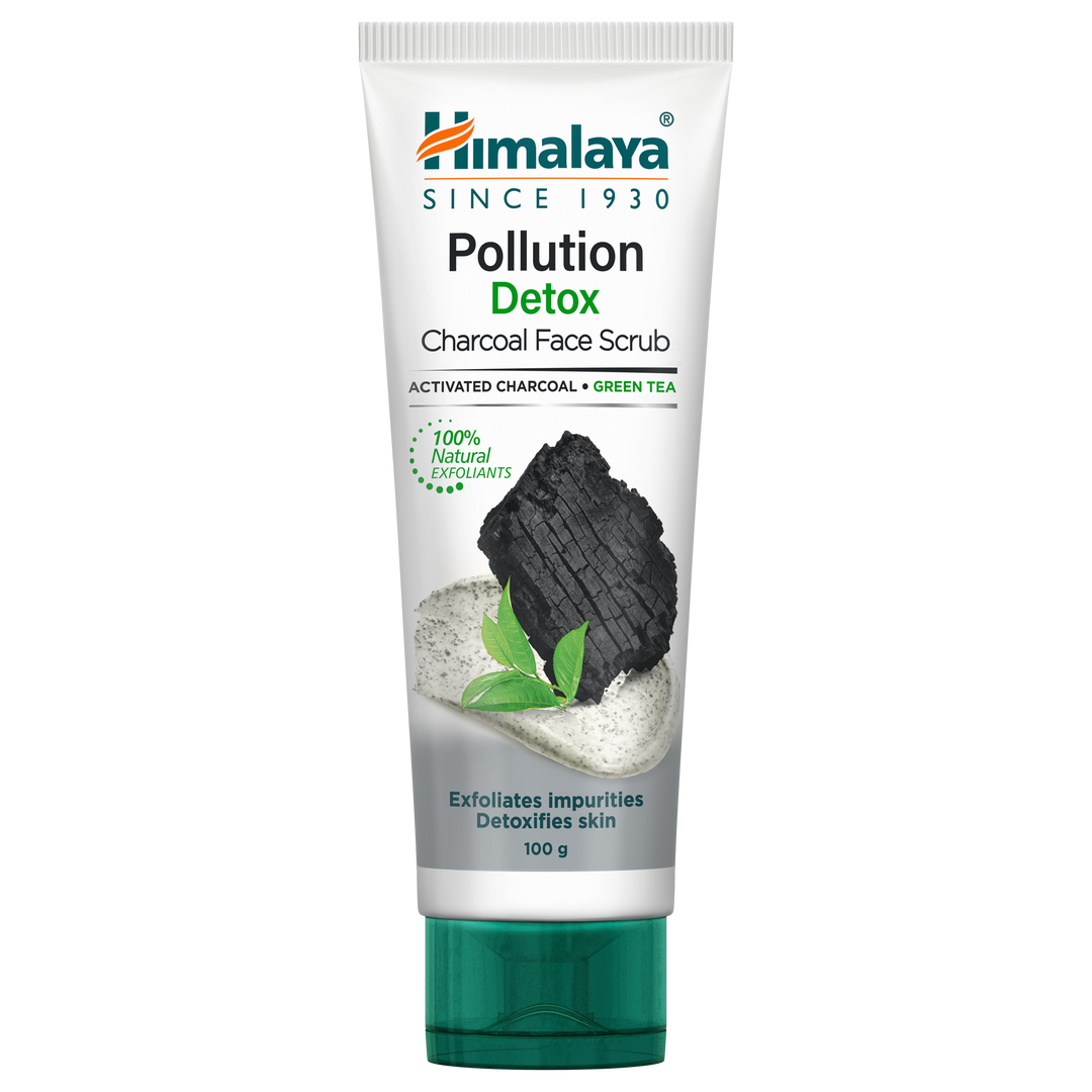 Buy Himalaya Pollution Detox Charcoal Face Scrub 50g, 100g – Himalaya ...