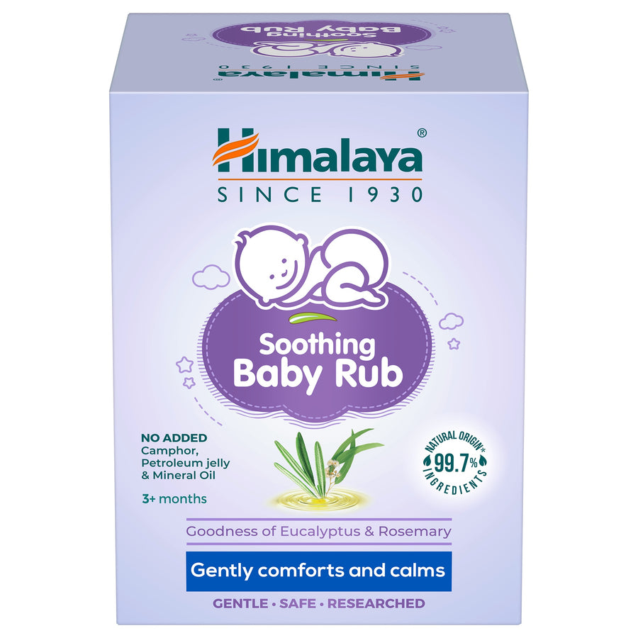 Buy Himalaya Soothing Baby Rub 15ml, 50ml – Himalaya Wellness (India)