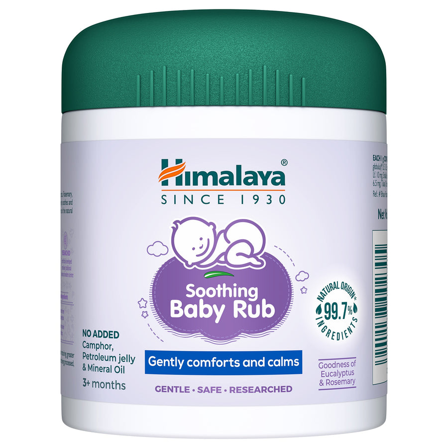 Buy Himalaya Soothing Baby Rub 15ml, 50ml – Himalaya Wellness (India)
