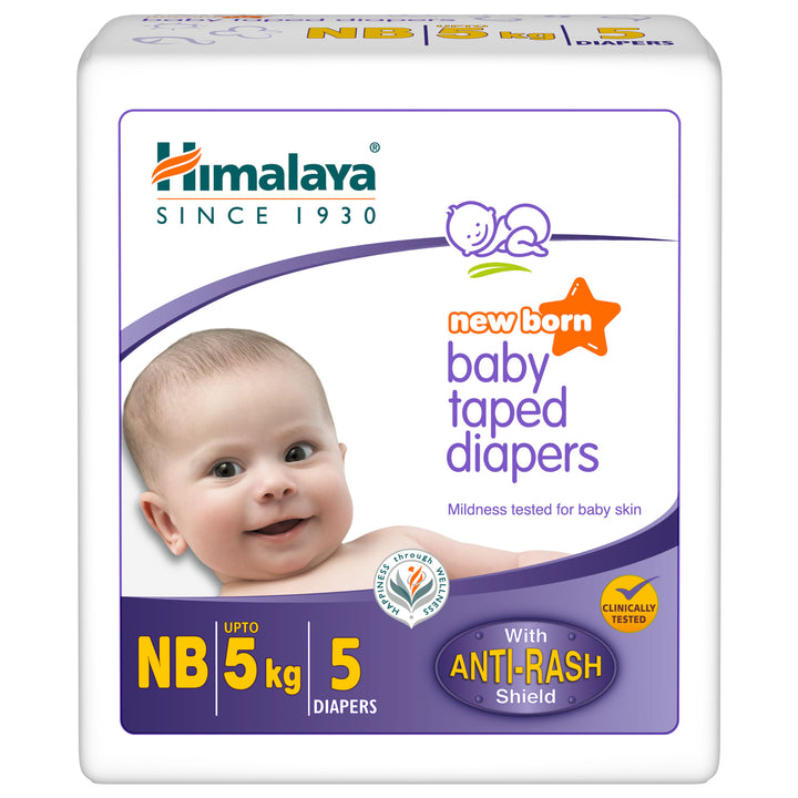 Himalaya Baby Diapers - With Anti-Rash Shield – Himalaya Wellness (India)