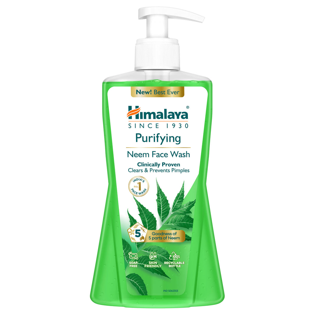 Buy Himalaya Purifying Neem Face Wash 50ml, 100ml, 400ml – Himalaya Wellness (India)