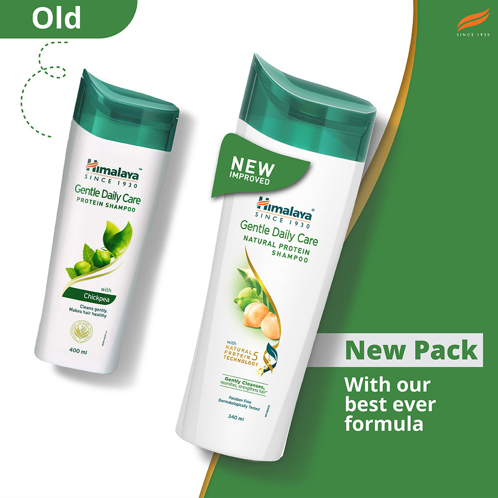 Buy Himalaya Gentle Daily Care Natural Protein Shampoo 80ml, 180ml ...