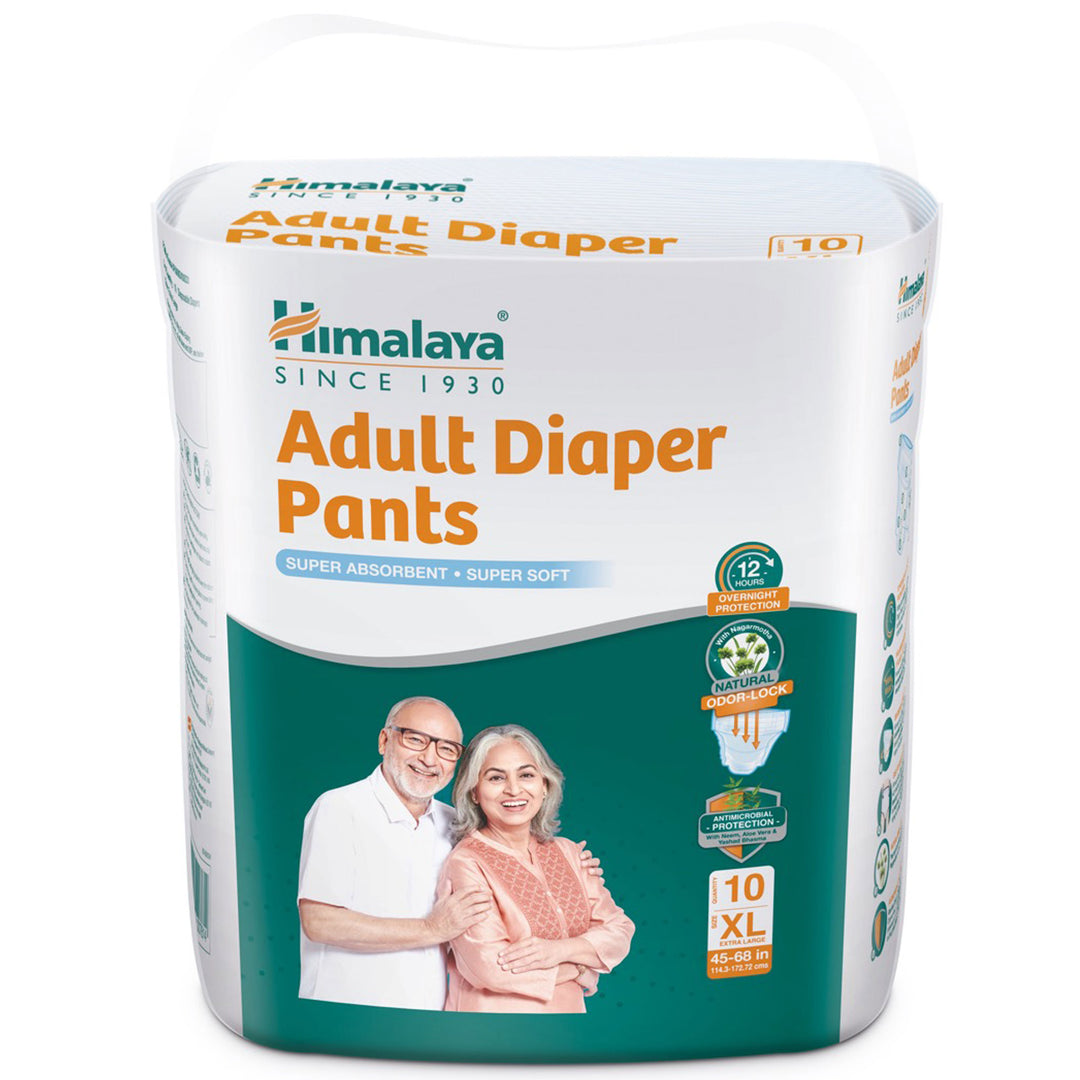 Buy Himalaya Adult Diaper Pants - M, L, XL sizes - 10's Pack – Himalaya ...