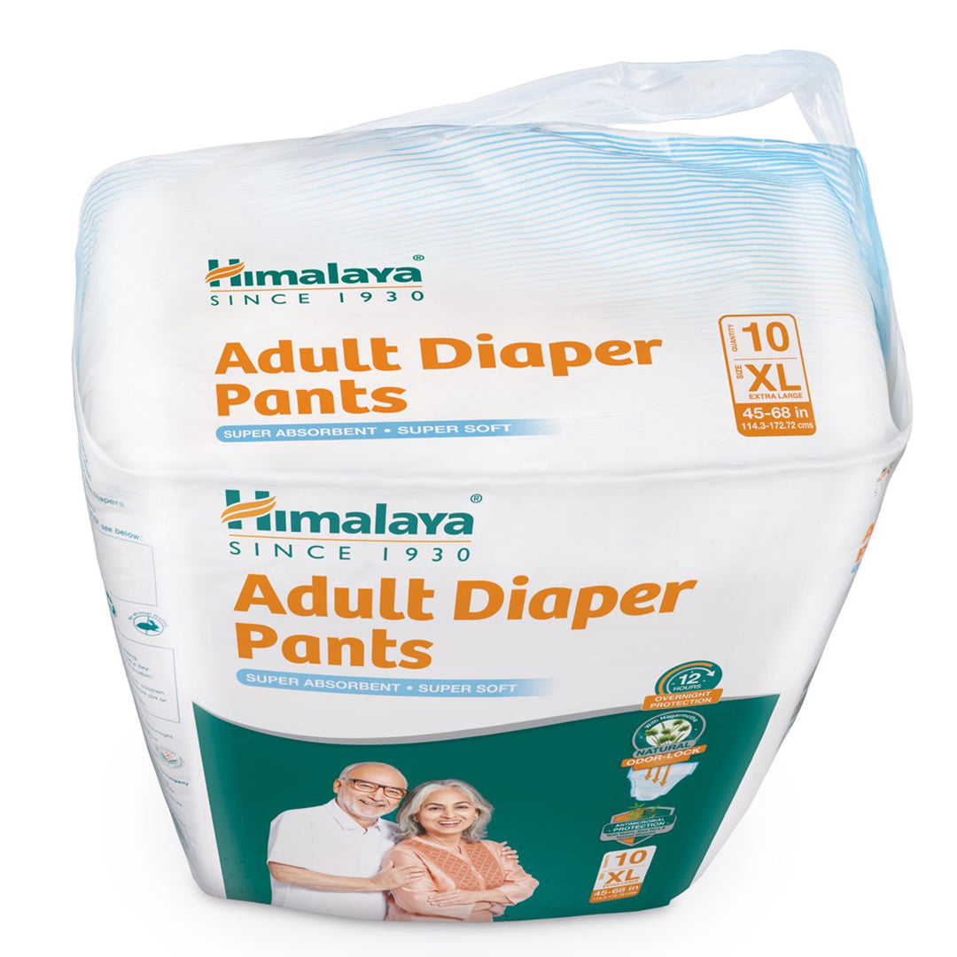 Buy Himalaya Adult Diaper Pants - M, L, XL sizes - 10's Pack – Himalaya ...
