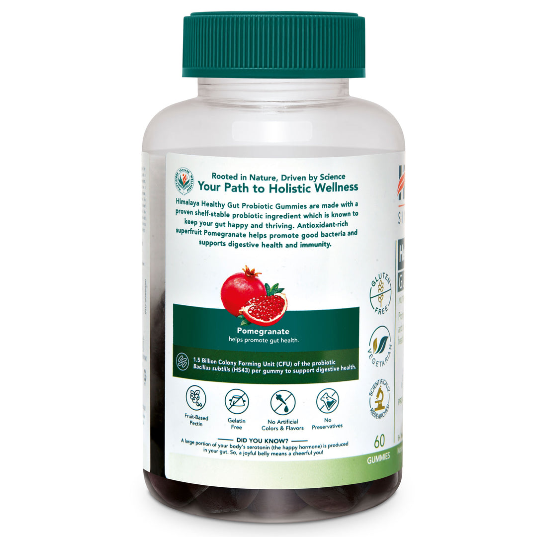 Buy Himalaya Healthy Gut Probiotic GUMMIES 30s, 60s – Himalaya Wellness ...