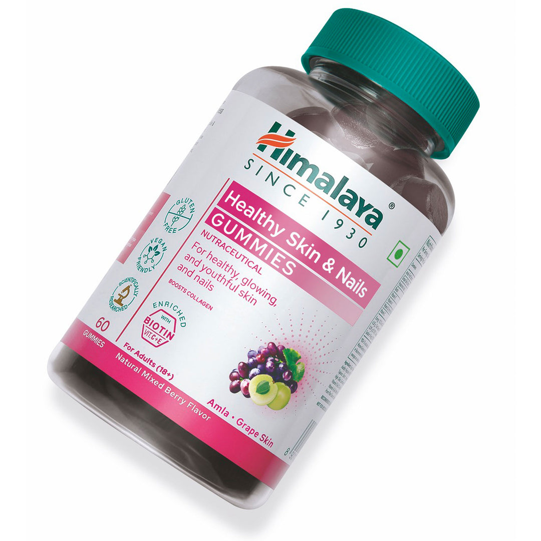 Buy Himalaya Healthy Skin & Nail Gummies 30s, 60s – Himalaya Wellness ...