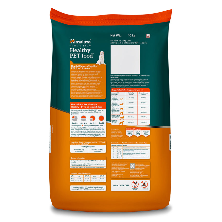 Buy Himalaya Healthy Pet Food Adult - Chicken & Pumpkin – Himalaya ...