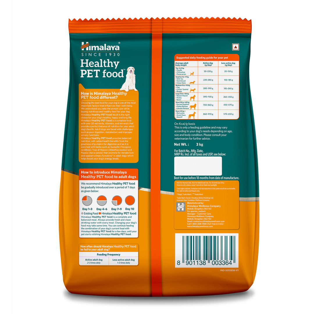 Buy Himalaya Healthy Pet Food Adult - Chicken & Pumpkin – Himalaya ...