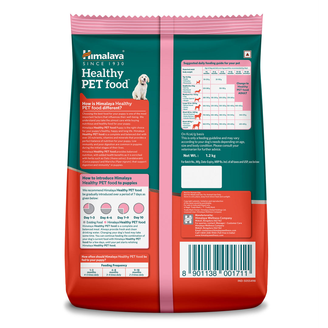 Buy Himalaya Healthy Pet Food Puppy - Chicken & Milk – Himalaya ...