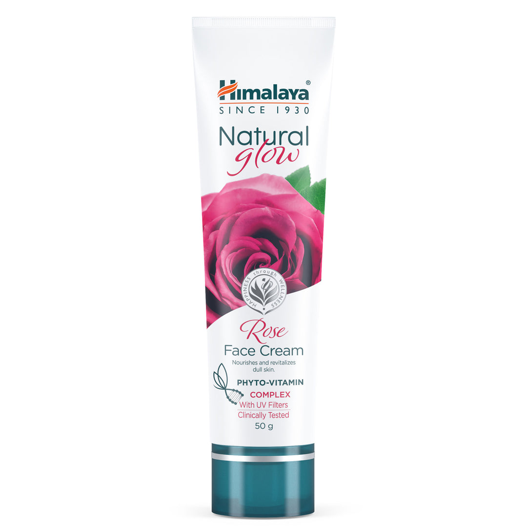 Buy Himalaya Natural Glow Rose Face Cream 25g, 50g – Himalaya Wellness ...
