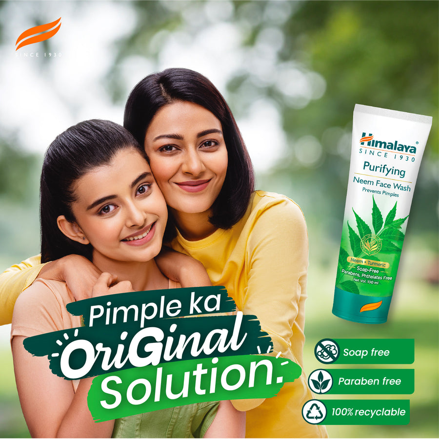 Buy Himalaya Purifying Neem Face Wash 50ml, 100ml, 400ml – Himalaya Wellness (India)