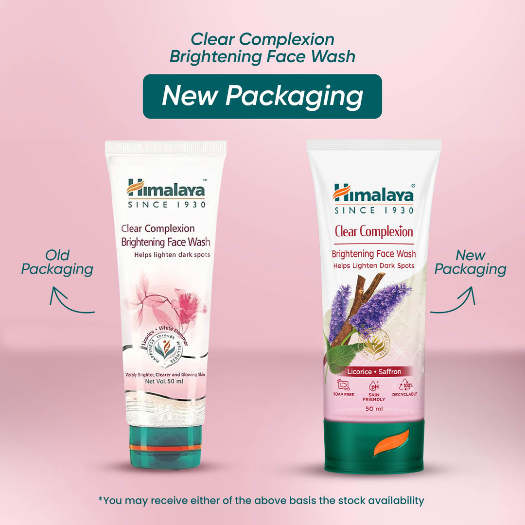 Himalaya Clear Complexion Brightening Face Wash - For Glowing Skin ...