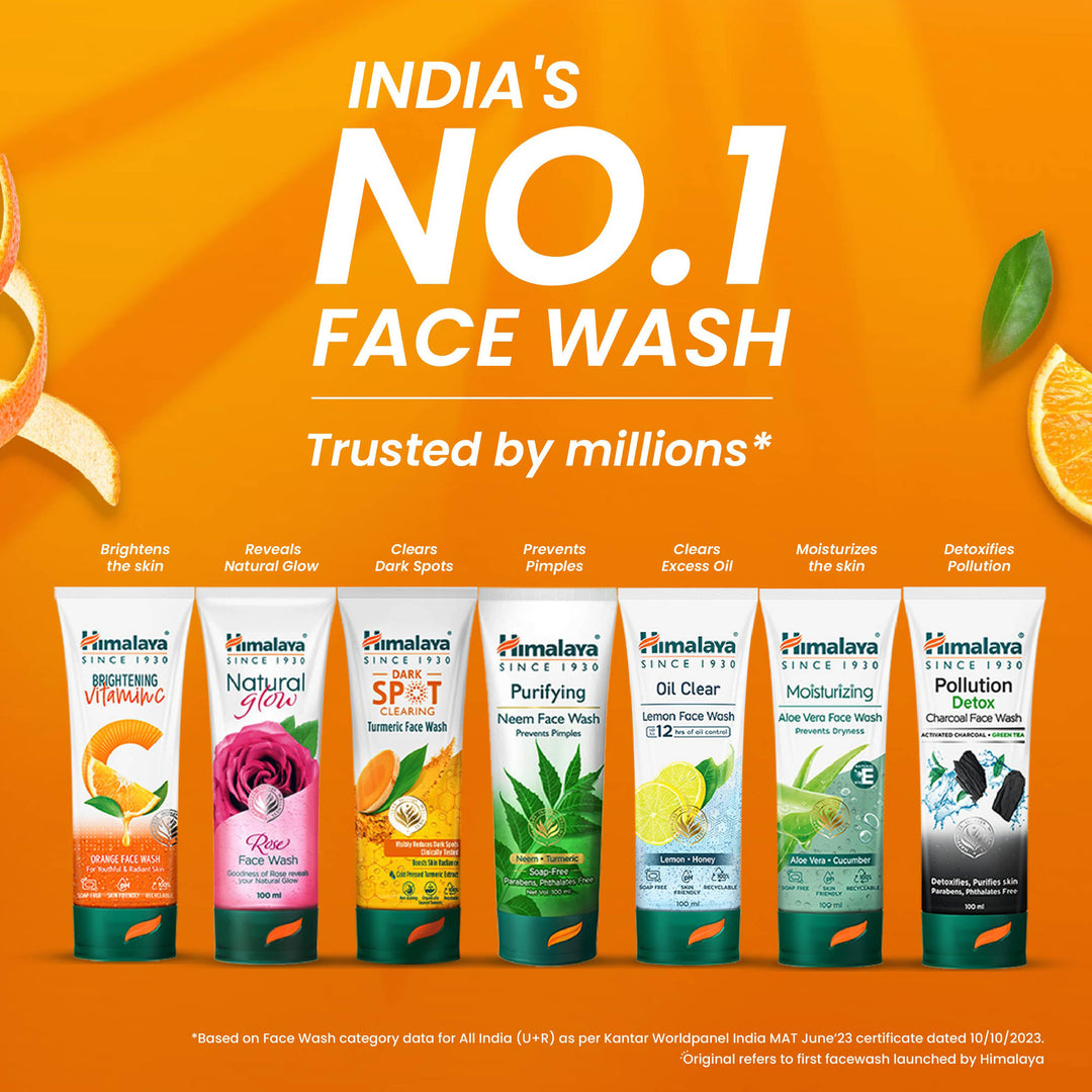 Himalaya Tan Removal Orange Face Wash - Visibly Reduces Tan – Himalaya ...