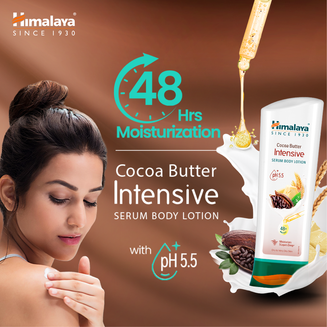 Cocoa Butter Intensive Serum Body Lotion – Himalaya Wellness (India)
