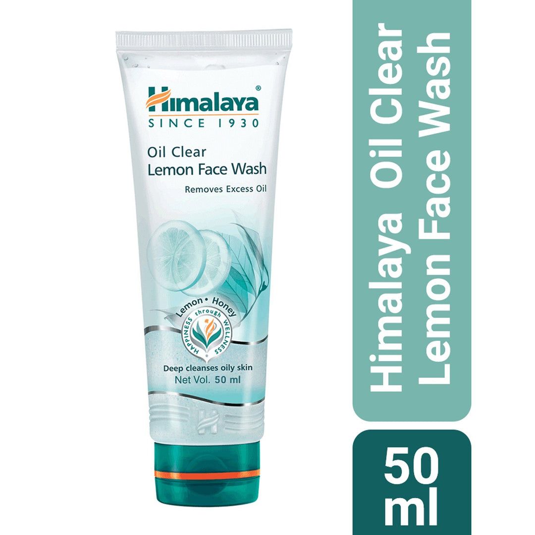 Himalaya Oil Clear Lemon Face Wash - For Oil-free Skin – Himalaya ...