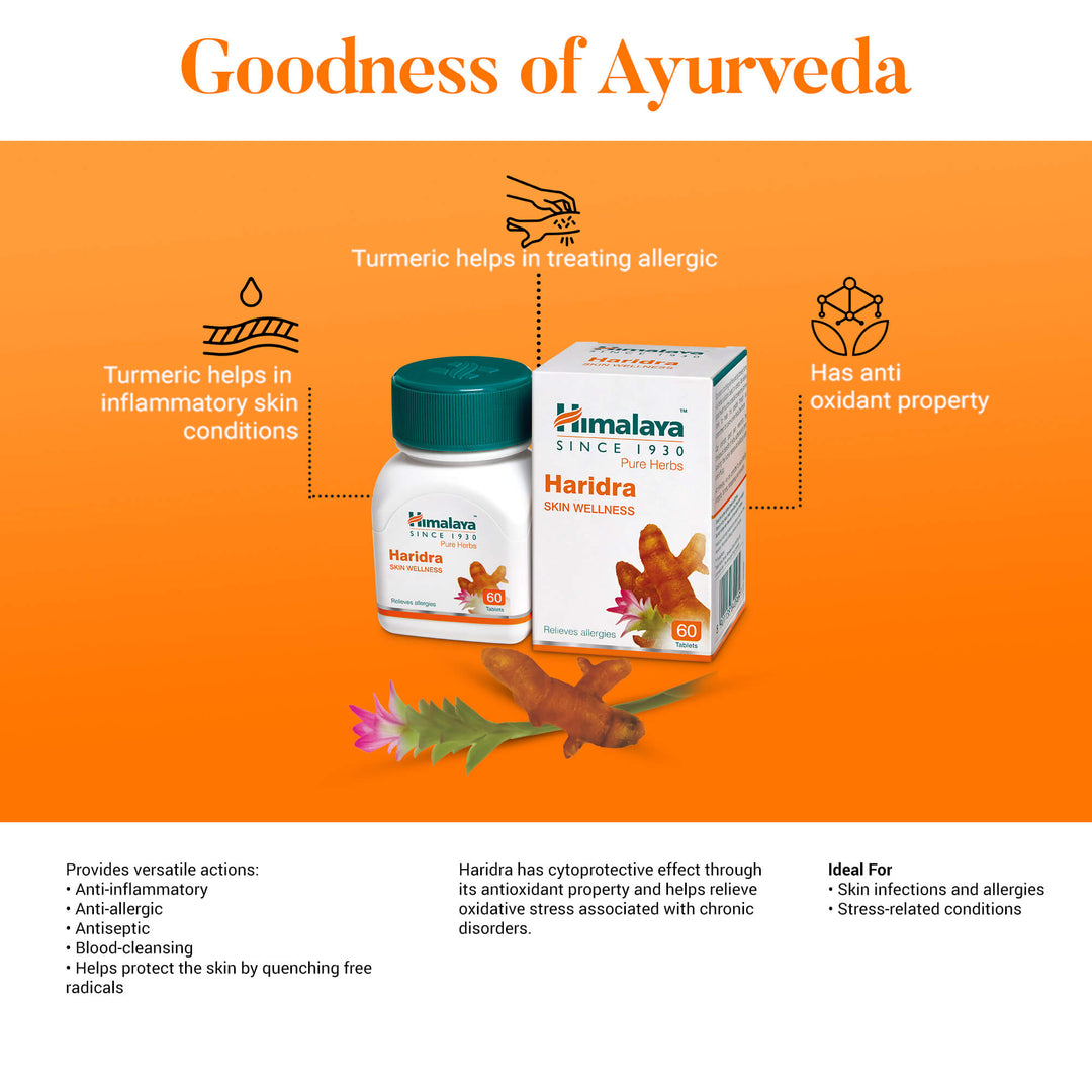Himalaya Haridra - Relieves Skin Allergies – Himalaya Wellness (India)