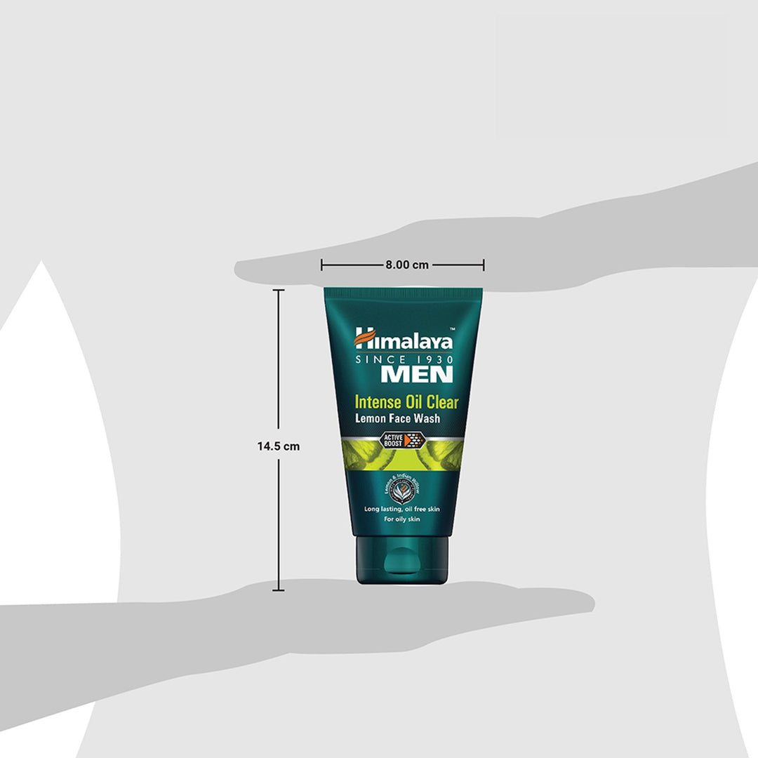 Himalaya Men Intense Oil Clear Lemon Face Wash – Himalaya Wellness (India)