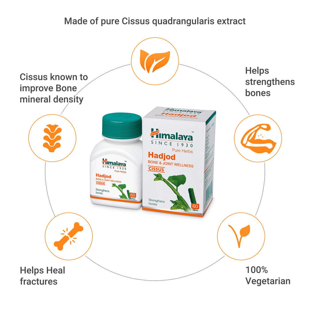 Himalaya Hadjod - Strengthens Bones – Himalaya Wellness (India)