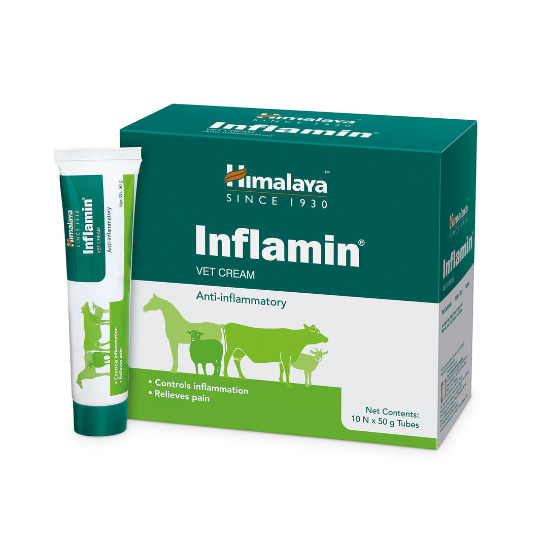 Himalaya Inflamin Vet - Anti-inflammatory Cream for Mastitis – Himalaya ...