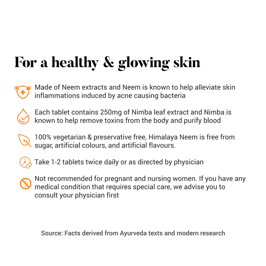 Himalaya Neem - Controls Acne – Himalaya Wellness (India)