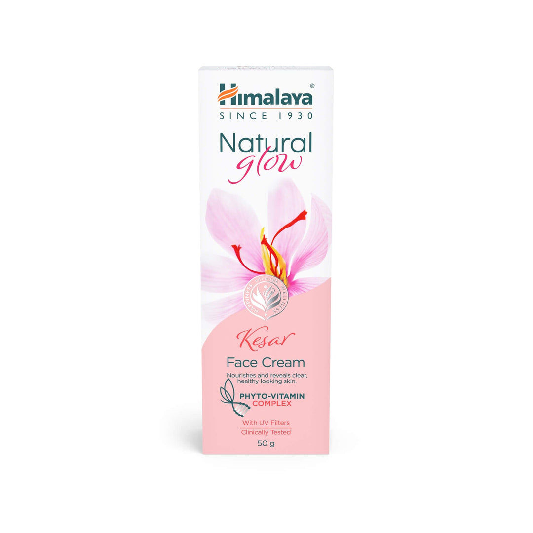 Himalaya Natural Glow Kesar Face Cream - Reduces Dark Spots – Himalaya ...