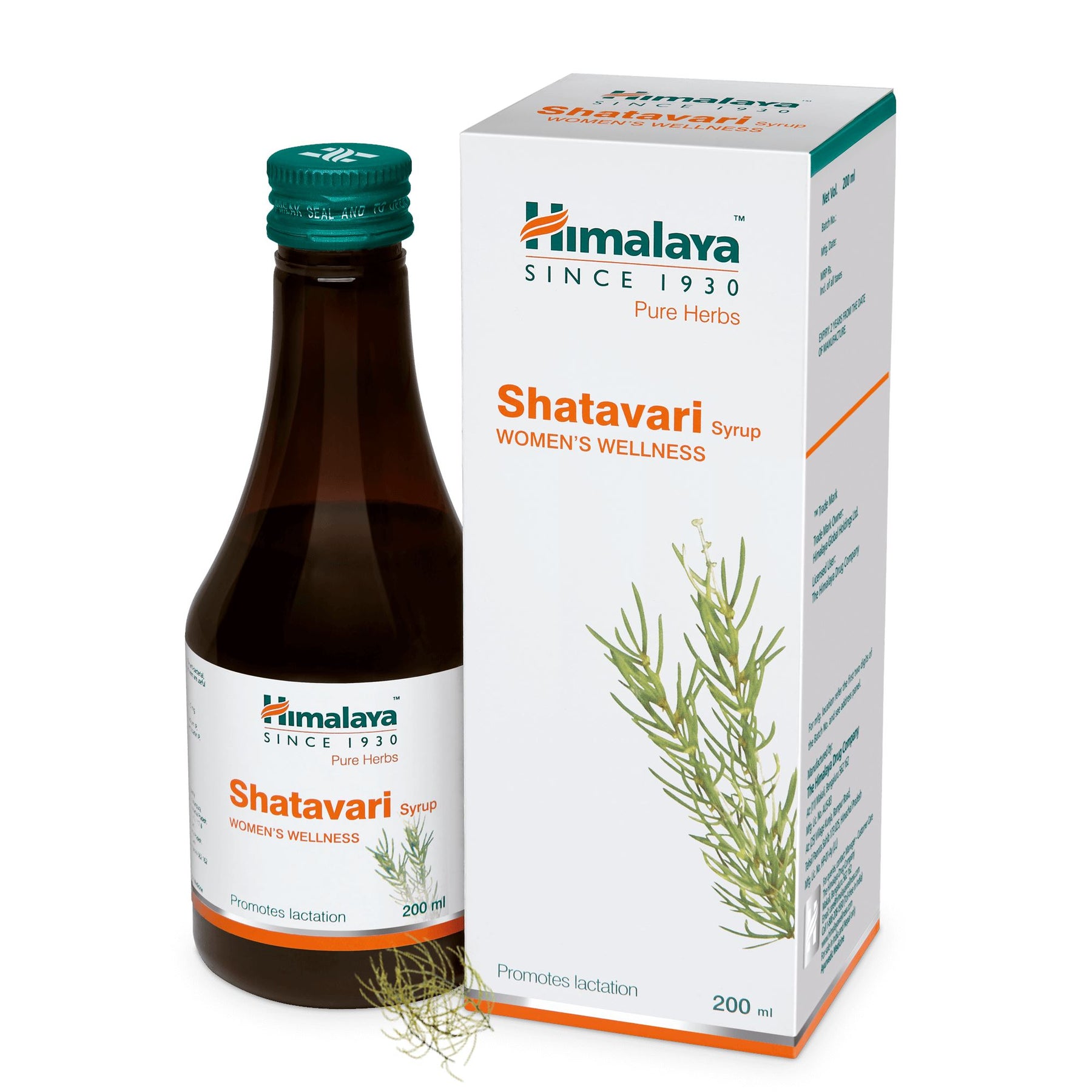 Himalaya Shatavari Syrup - Promotes Lactation – Himalaya Wellness (India)
