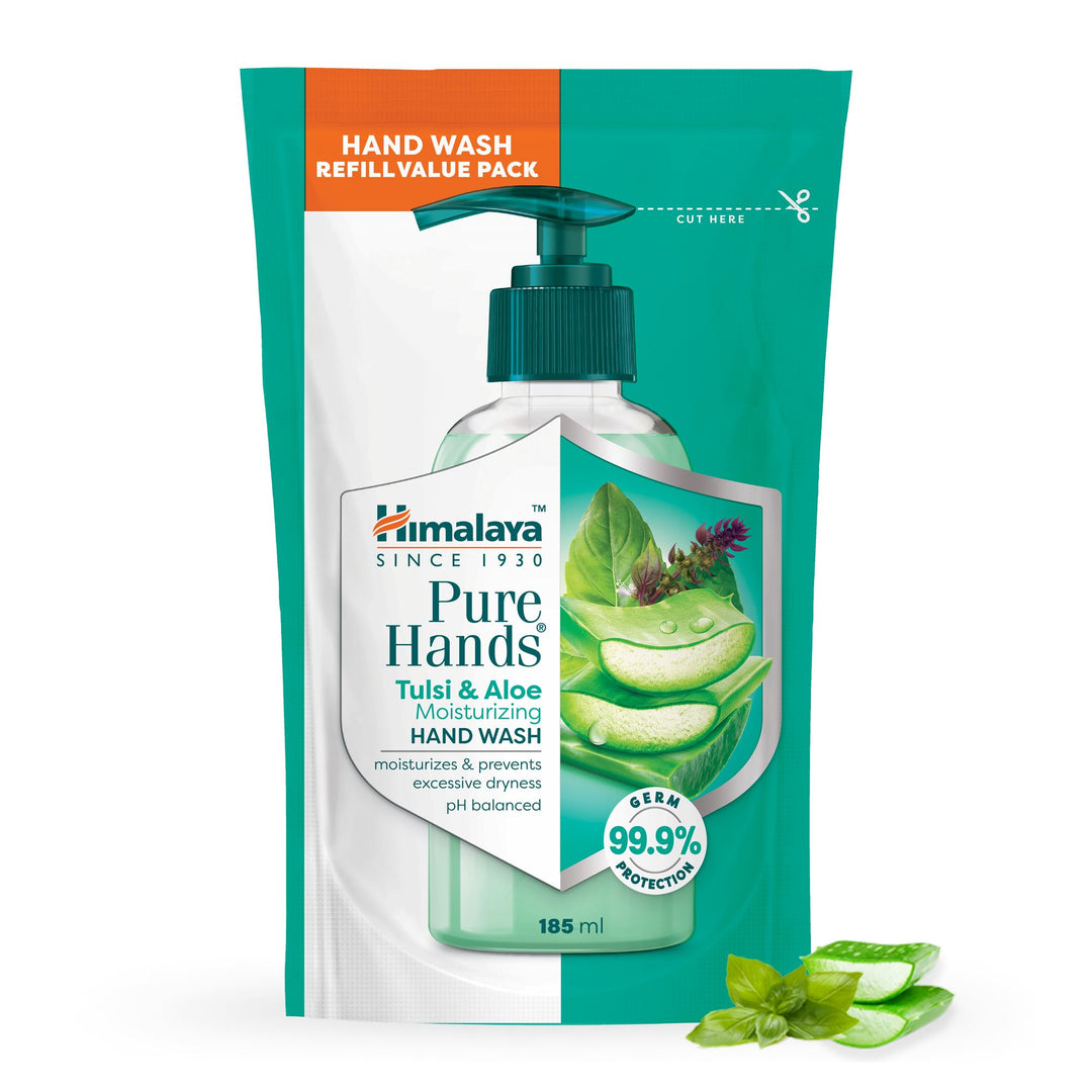 Himalaya Pure Hands Tulsi & Aloe Moisturizing Hand Wash – Himalaya ...