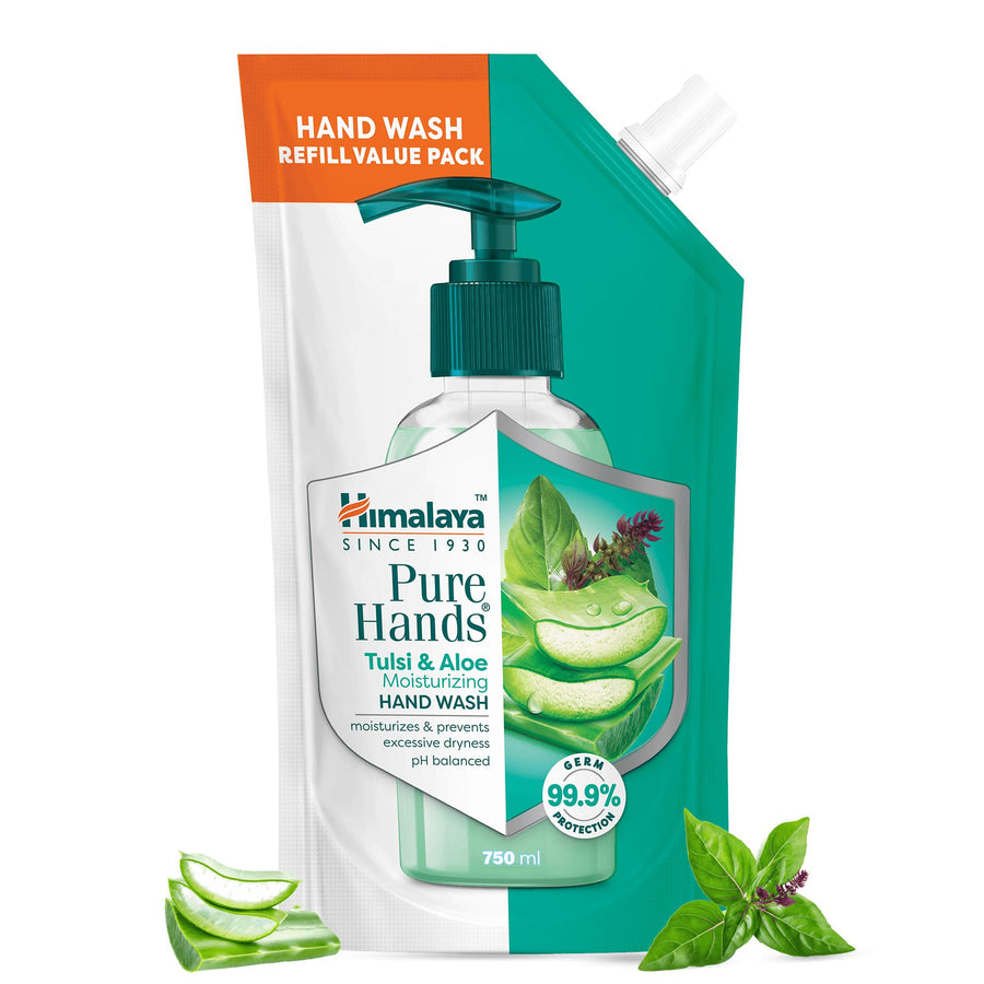 Himalaya Pure Hands Tulsi & Aloe Moisturizing Hand Wash – Himalaya ...